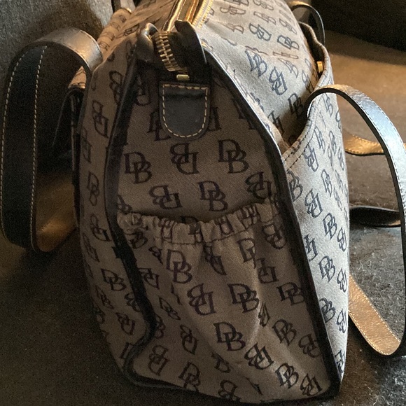 Dooney & Bourke | Bags | Dooney Bourke Vintage 974 Diaper Bag Gray And ...